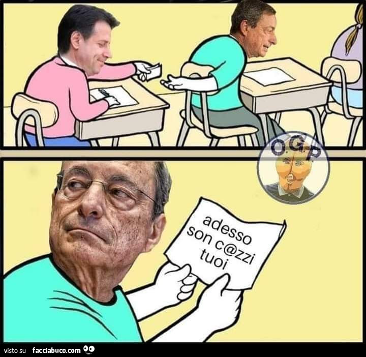 Tutti i meme su Giuseppe Conte - Facciabuco.com