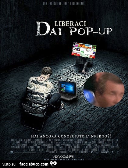 Internet Meme - Pop-up Meme - Film meme - Locandine Meme… - Facciabuco.com