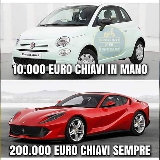 Tutti i meme sulla Fiat 500 - Facciabuco.com
