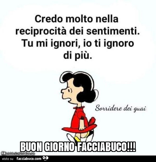 Tutti i meme su Ti Ignoro - Facciabuco.com