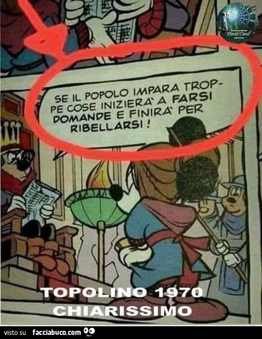 Tutti i meme su Topolino - Facciabuco.com