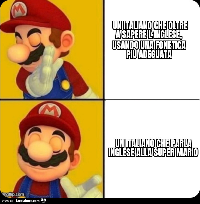 Fonetica meme - super mario meme… vaccata pubblicata da Anonimo78 ...