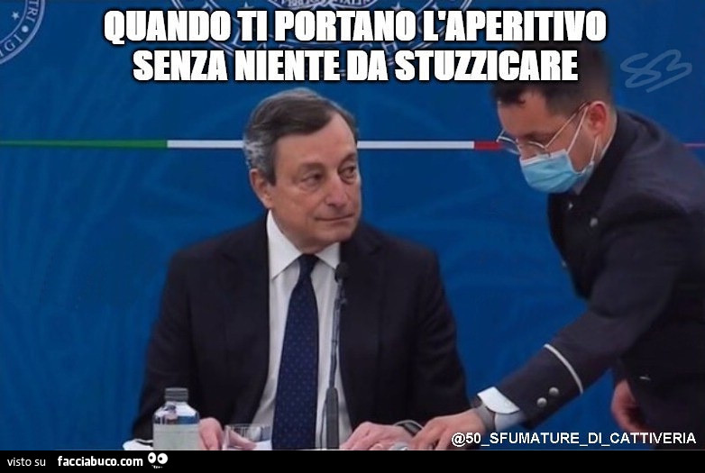 Tutti i meme su Mario Draghi - Facciabuco.com