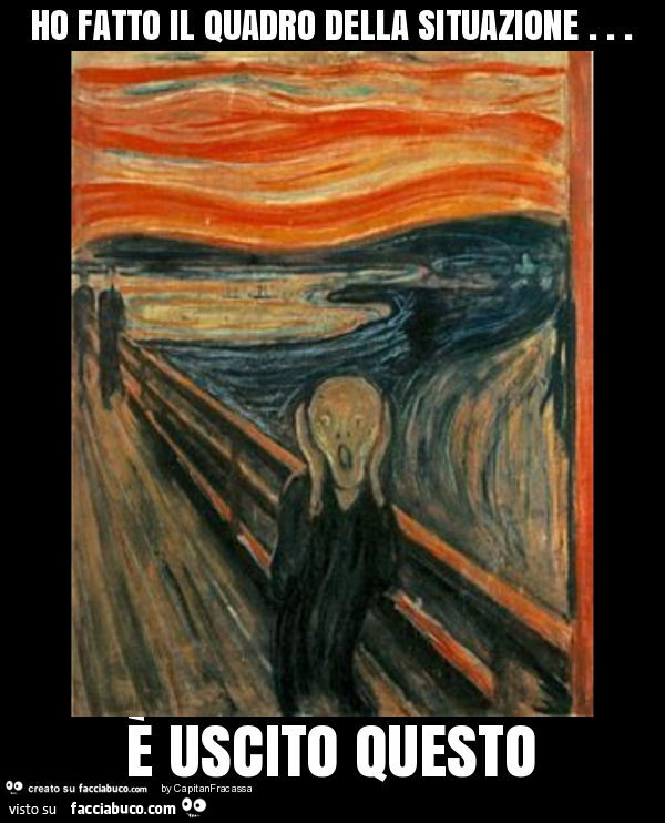 Tutti i meme su L'Urlo di Munch - Facciabuco.com
