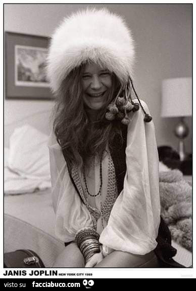 Tutti i meme su Janis Joplin - Facciabuco.com