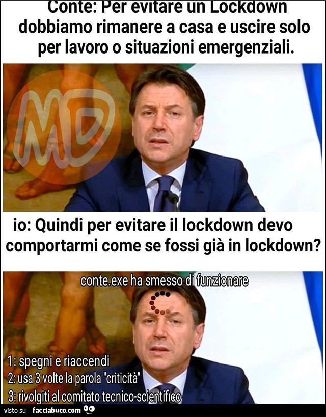 Tutti i meme sul Lockdown - Facciabuco.com
