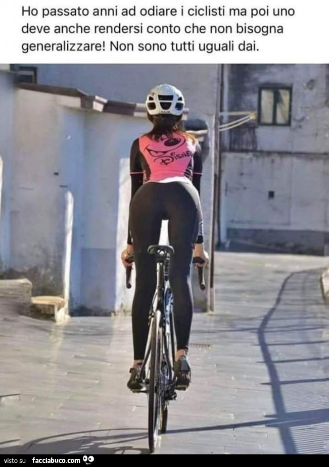 Tutti i meme sui Ciclisti - Facciabuco.com