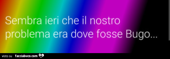 Tutti i meme su Bugo - Facciabuco.com