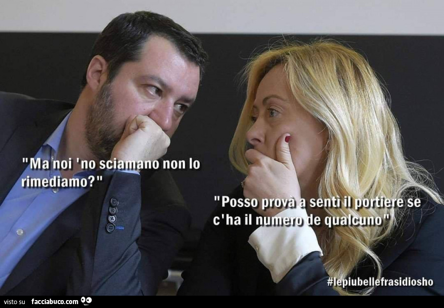 Tutti i meme su Matteo Salvini - Facciabuco.com