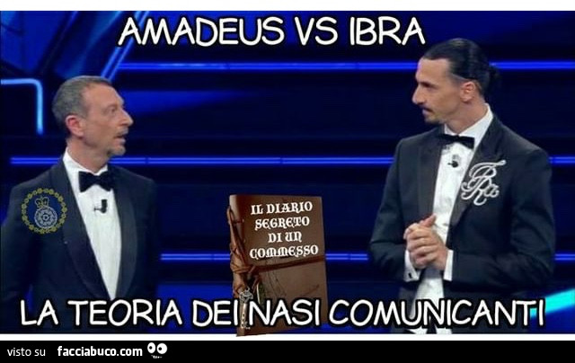 Tutti i meme su Amadeus - Facciabuco.com