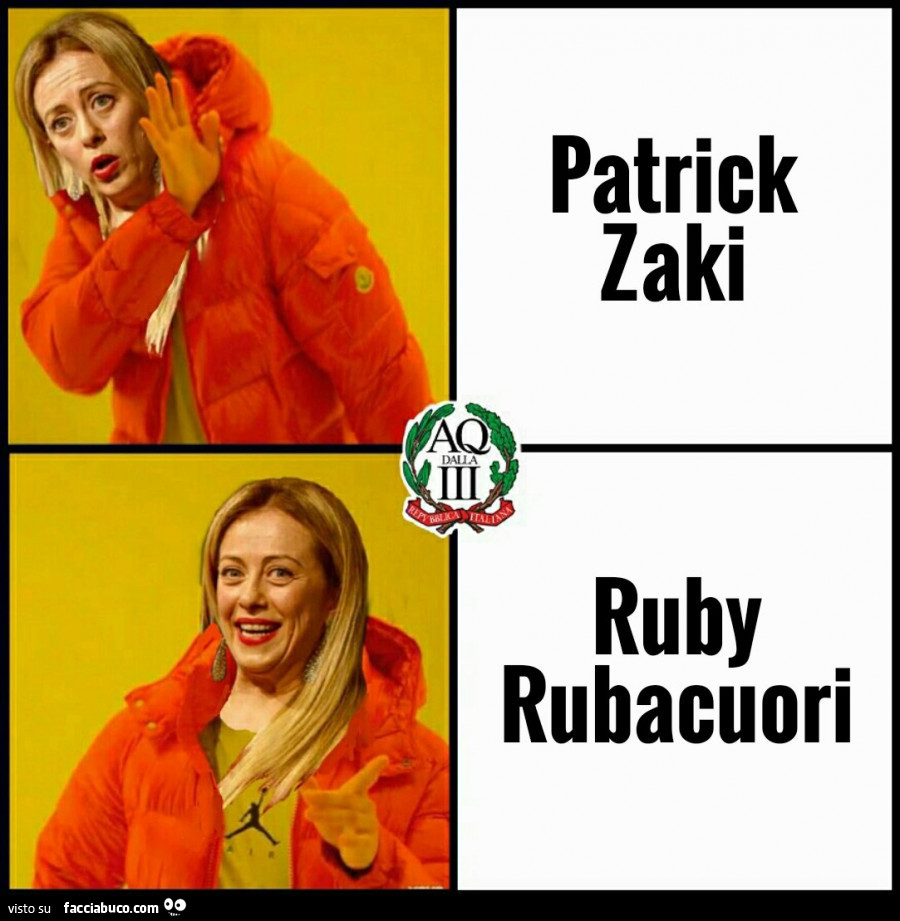 Tutti i meme su Giorgia Meloni - Facciabuco.com