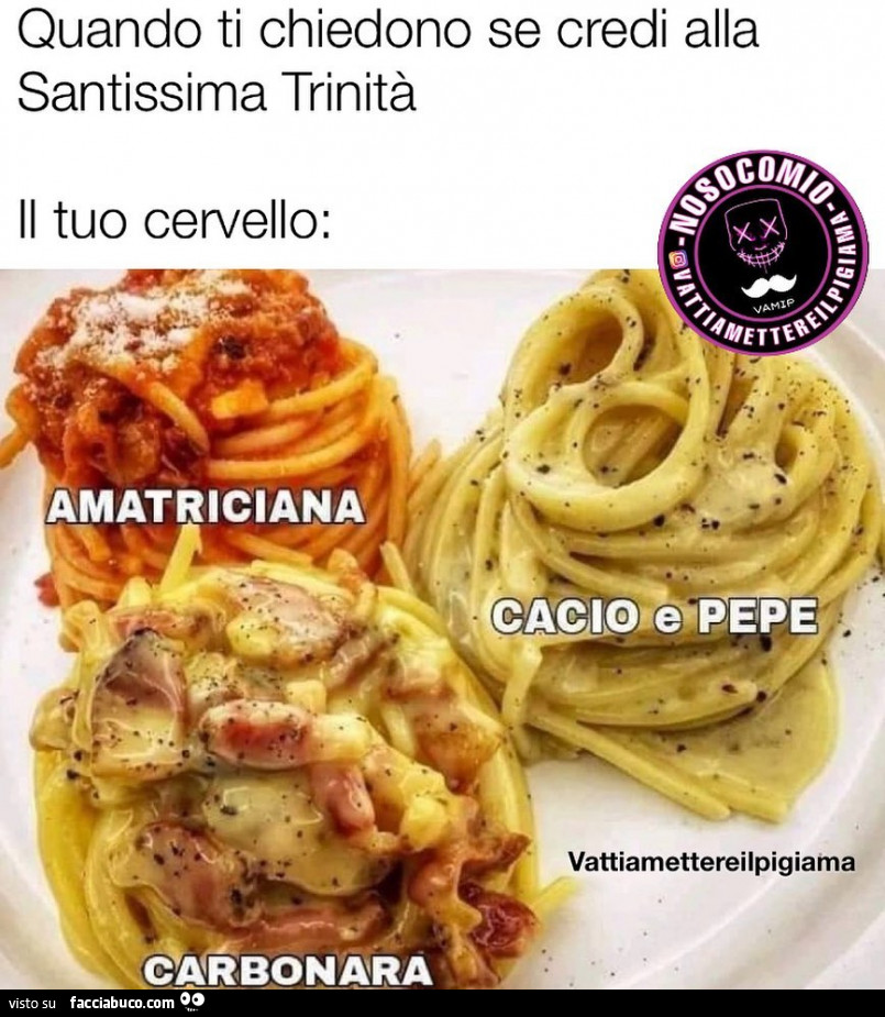 Tutti i meme sulla Carbonara - Facciabuco.com