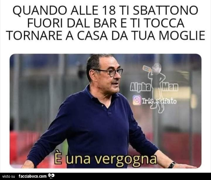 Tutti i meme su Maurizio Sarri - Facciabuco.com